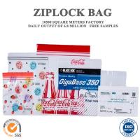 China Portable Zip Lock Bag Plastic Reusable Storage Pouches Moisture Resistant For Travel for sale