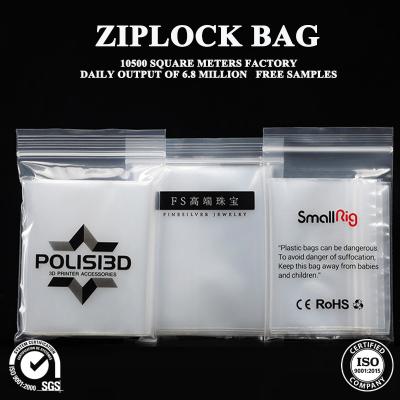 China Portable Zip Lock Bag Plastic Reusable Storage Pouches Moisture Resistant For Travel for sale