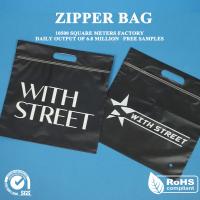 China High Toughness Plastic Clothing Packaging Bags Eco Conscious Zipper Slider Storage Bags for sale