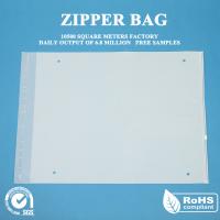 China Industrial Grade Zipper Slider Pouches Reusable For Construction Fasteners Hardware Storage for sale