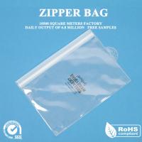 China Sustainable Custom Slider Zipper Pouches Reusable for Craft Materials DIY Supplies Beads & Handmade Ornament Packaging for sale