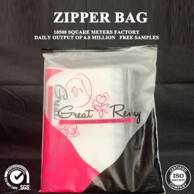 China Custom Thickness Zipper Slider Bags Eco‑Friendly Reusable for Art Craft Tools Paint Brushes & Artist Supply Storage for sale