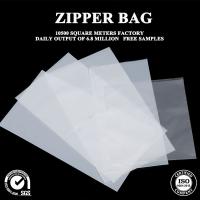 China Heavy‑Duty Slider Zipper Pouches Moisture Resistant for Plumbing Fittings Pipe Connectors & Sanitary Hardware Packaging for sale