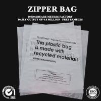 China Sustainable Reusable Zipper Slider Bags Customized for Audio Accessories Earphone Parts Speaker Components & Cable Storage for sale
