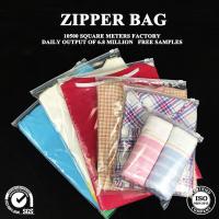 China Reusable Slider Zipper Storage Bags High Durability For Clothing for sale