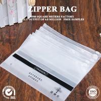China Eco Friendly Plastic Clothing Packaging Bags Moisture Resistant for sale