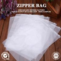 China Heavy‑Duty Slider Zipper Pouches Custom Thickness for 3D Printing Filament Parts Residues & Printing Component Packaging for sale