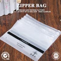 China Reusable Zip Lock Bags For Clothes Convenient Slider Zipper Utility Bags for sale