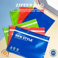 China Custom Slider Zipper Pouches Heavy-Duty for Curtain Hooks Rails Fittings & Window Decoration Hardware for sale