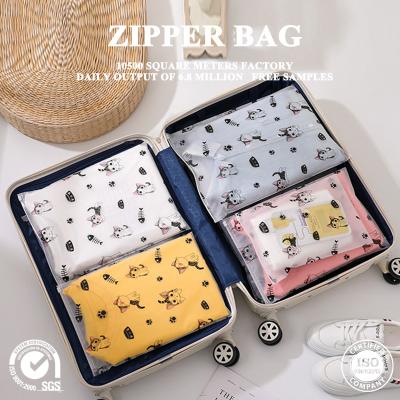 China Sustainable Zip Slide Bags High Performance Slider Zipper Cloth Pouch for sale