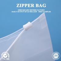 China Sustainable Zip Slide Bags High Performance Slider Zipper Cloth Pouch for sale
