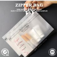 China Custom Thickened Clear Zipper Pouch High Capacity Slider Plastic Zipper Pouch for sale