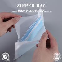 China Eco Friendly Slider Zipper Bag Sustainable For Hair Styling Accessories for sale