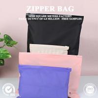 China Moisture Proof Custom Frosted Slider Zip Bags Heavy Duty Slider Zip Bags for sale