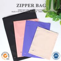 China Versatile Slider Zipper Bag Reusable For Garment Labels Hang Tags Clothing Accessories for sale