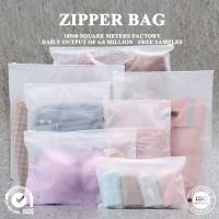 China Durable Zipper Slider Pouches for Hosiery Socks Leggings & Daily Wear Storage for sale
