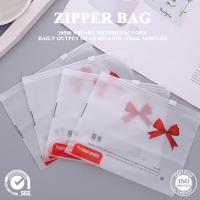 China Dust Proof Storage Slider Zip Bags Weather Resistant Custom Slider Zip Bags For Gloves for sale