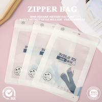 China Custom Zipper Slider Pouches for Pocket Squares Cufflinks & Formal Wear Embellishments for sale