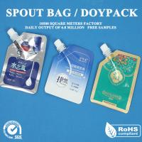 China Eco Friendly Spout Pouch Doypack Laminated Bag Pouch Tear Resistant for Tea Leaves Coffee Beans and Loose Leaf Drinks Airtight Packing for sale