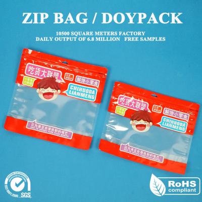 China High Barrier Laminated Bag Pouch Doypack Heat Sealable for Frozen Snacks Ready-to-eat Meals and Refrigerated Food Daily Packaging for sale
