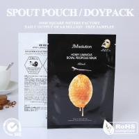China Multi-purpose Stand Up Doypack Laminated Pouch Portable and Sturdy for Honey Syrups and Liquid Food Leakproof Sealing and Carrying for sale