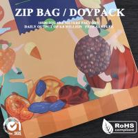 China Heavy Duty Food Safe Doypack Laminated Bag Pouch Portable for Roasted Seeds Kernels and Fried Snacks Retail Sales and Outdoor Carrying for sale