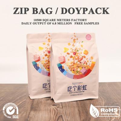 China Thickened Laminated Doypack Bag Pouch Excellent Sealing Effect for Frozen Fruits Vegetables and Cold Chain Fresh Food Transportation Use for sale