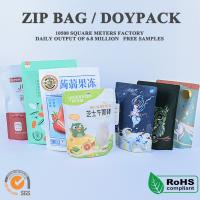 China High Barrier Custom Standing Pouch Oxygen Resistant For Marine Snacks Airtight Packaging for sale