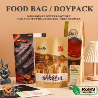 China FDA Approved Food Pouch Packaging ROHS With Clear View Window for sale