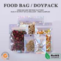 China FDA Approved Food Pouch Packaging ROHS With Clear View Window for sale