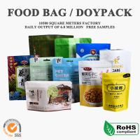 China Anti Tear Resealable Pouches Classic Printed Stand Up Pouches for sale