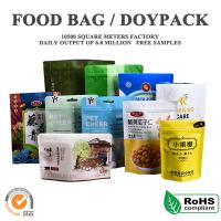 China Cold Resistant Doy Bag Packaging Temperature Resistant For Frozen Berries Vegetable Cubes for sale