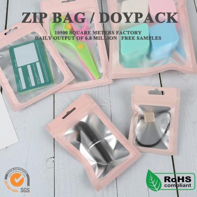 China Portable Custom Doypack Space Saving Doypack Stand Up Pouch For Quick Breakfast Foods for sale