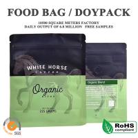 China Custom Logo Stand Up Doypack Laminated Pouch Heat Sealable for Instant Soup Powder and Convenient Brewed Food Materials for sale