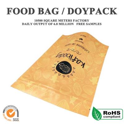 China Multi-layer High Barrier Stand Up Laminated Pouch Doypack Airtight for Whole Oats Cereal Flakes and Instant Breakfast Grain Foods for sale