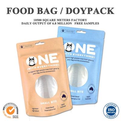 China Transparent Window Design Laminated Doypack Bag Pouch Attractive for Gummy Candies Jelly Sweets and Colorful Confectionery for sale