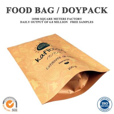 China Anti-oxidation Doypack Laminated Bag Pouch Long Shelf Life for Dried Crab Dried Shrimp and Luxury Dried Seafood Delicacies for sale
