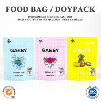 China Custom Brand Printed Stand Up Laminated Doypack Pouch leak resistant for organic fruit syrup honey blends and natural edible liquid fillings for sale