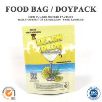 China Eco Recyclable Doypack Laminated Bag Pouch with visible front window for assorted crispy crackers corn snacks and supermarket bulk leisure foods for sale