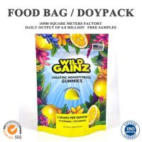 China Heat Seal Custom Doypack Laminated Bag Pouch dustproof for matcha powder milk tea raw powder and instant soluble beverage materials for sale