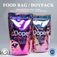 China Eco Friendly Recyclable Doypack Laminated Bag Pouch tear-resistant structure for butter cookies, egg biscuits and all kinds of baked pastry retail display packaging for sale