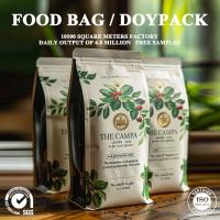 China Eco Friendly Recyclable Doypack Laminated Bag Pouch tear-resistant structure for butter cookies, egg biscuits and all kinds of baked pastry retail display packaging for sale