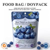 China Wholesale Custom Size Stand Up Doypack Laminated Pouch dustproof and anti-oxidation for matcha powder, cocoa powder and instant solid drink raw materials storage for sale