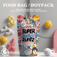 China Thickened Wear-resistant Laminated Doypack Bag Pouch ideal for dried laver, instant seaweed sheets and various ready-to-eat marine snack sealed packaging for sale