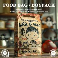 China Attractive Retail Grade Doypack Laminated Bag Pouch for soft candy, fruit jelly and assorted colorful confectionery goods for supermarket shelf sales for sale