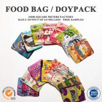 China Cold Resistant Thickened Laminated Doypack Bag Pouch adaptable to low-temperature transport of frozen shrimp, squid tubes and assorted deep frozen seafood products for sale