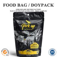 China Portable Custom Size Stand Up Doypack Laminated Pouch dust resistant for red bean powder, soybean flour and various plant-based powdered food containment for sale