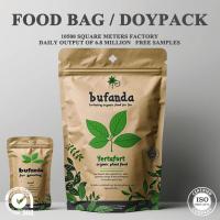 China Portable Custom Size Stand Up Doypack Laminated Pouch dust resistant for red bean powder, soybean flour and various plant-based powdered food containment for sale