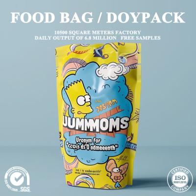 China High Toughness Laminated Doypack Bag Pouch anti-extrusion for dried shiitake mushrooms, bamboo fungus and premium wild edible fungus product packing for sale
