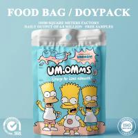 China Retail Focus Doypack Laminated Bag Pouch colorful printed design for fruit toffee, marshmallow and assorted sweet confectionery shelf selling packaging for sale